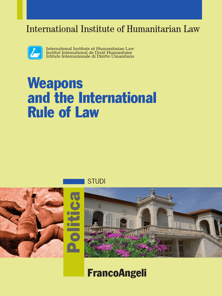 Weapons and International Rule of Law Sanremo Round Table 2016 3 | PDF ...