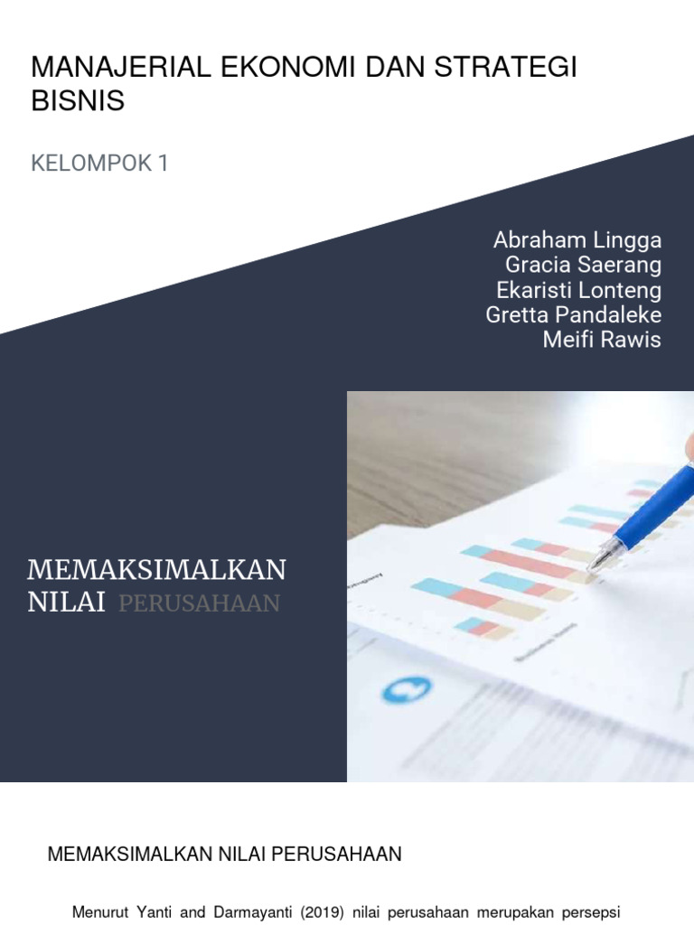 Kelompok 1 - Ekonomi Manajerial | PDF | Bisnis