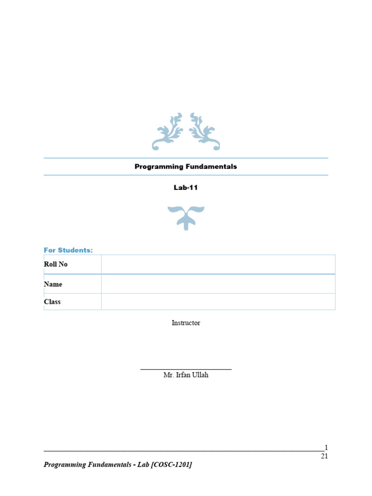 PF Lab 11 | PDF | Mathematical Logic | Programming Paradigms
