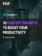 Prompt Ingredients One Pager | PDF | Human Communication | Communication