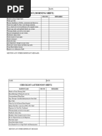 Courtyard - Am FD Checklist | PDF