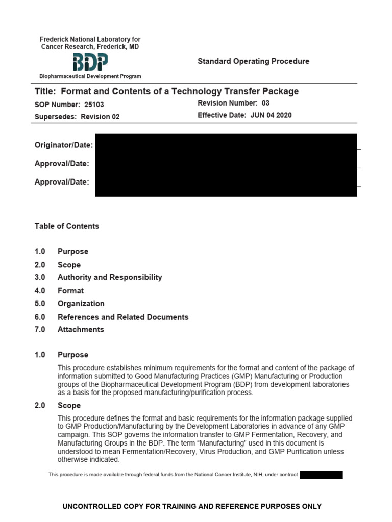 Fast TRK Format - and - Contents - of - A - Technology - Transfer ...