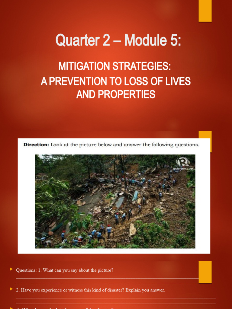 DRRR QTR 2 Module 5 | PDF | Sinkhole | Landslide