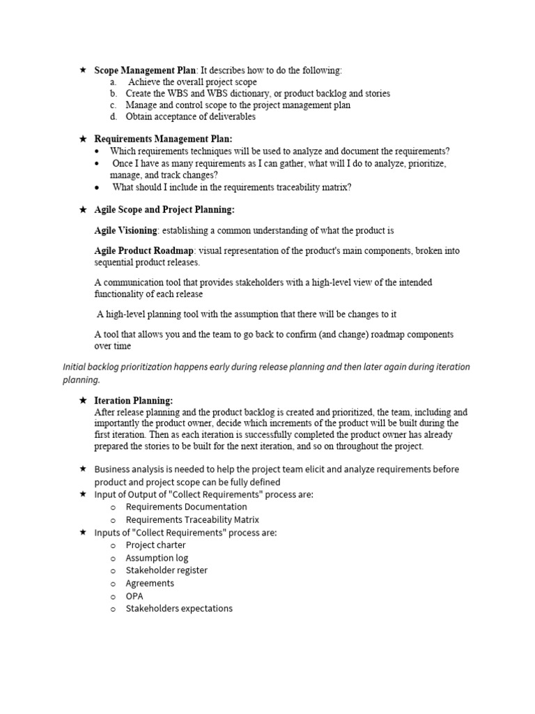 PMP Summary | PDF | Project Management | Reliability Engineering