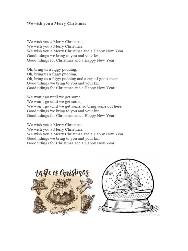 We Wish You A Merry Christmas | PDF