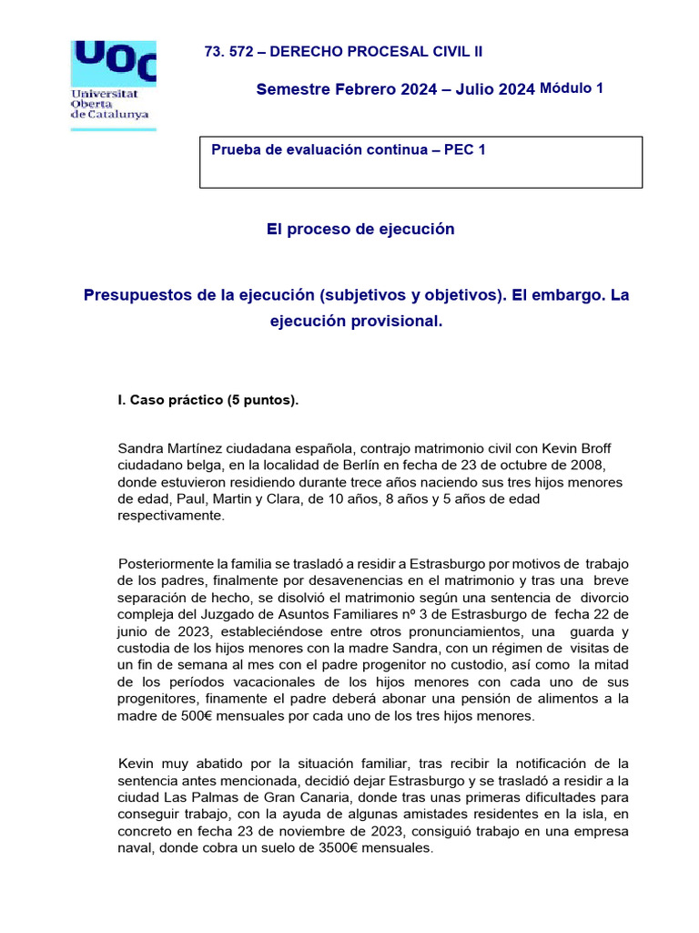 PEC1 IBE Soluciones | PDF | Sentencia (ley) | Regulación