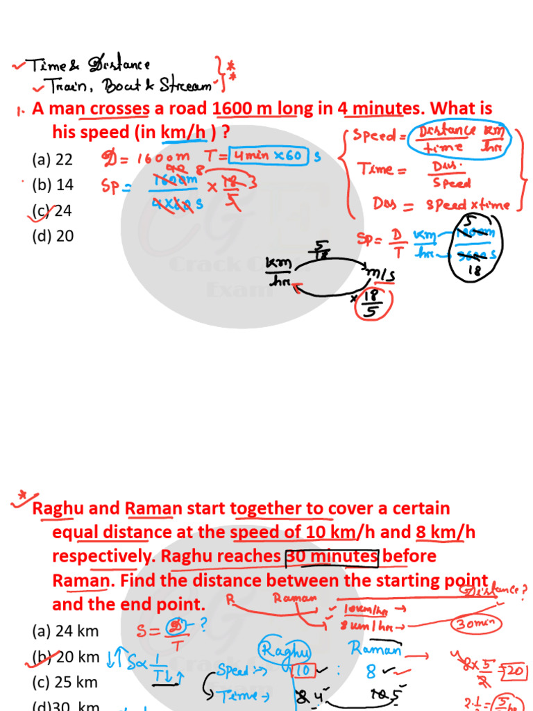 Train Meeting Time Calculation | PDF | Speed | Motion (Physics)