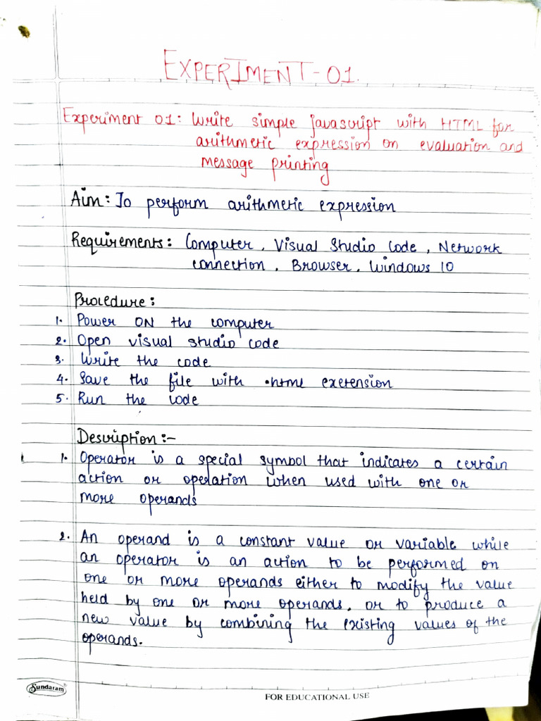 CSS Experiment 1 | PDF | Mathematical Notation | Notation