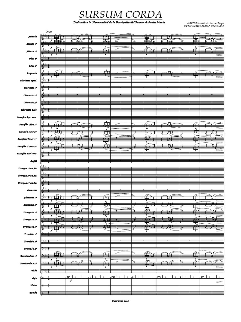 Sursum Corda Completa | PDF