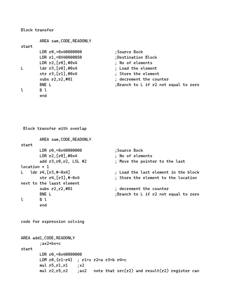 Ca Lab Programs | PDF | Central Processing Unit | Computer Science