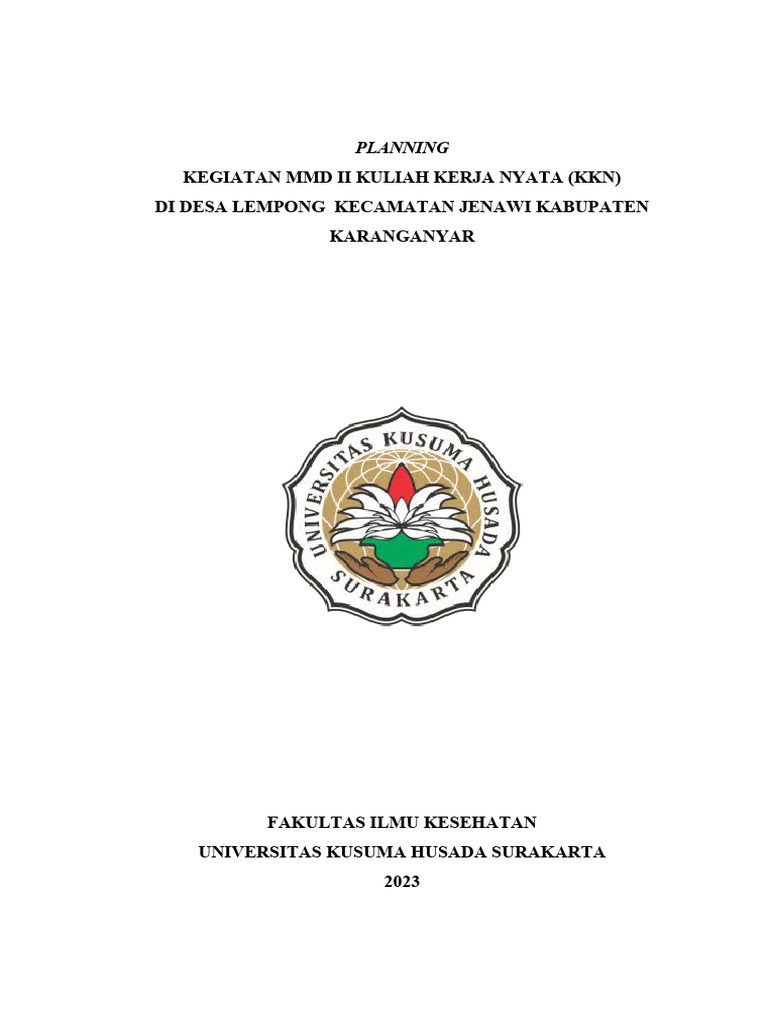 Proposal MMD Ii Lempong | PDF
