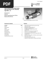 Rexroth 4we10 Data Sheet PDF | PDF | Rectifier | Valve