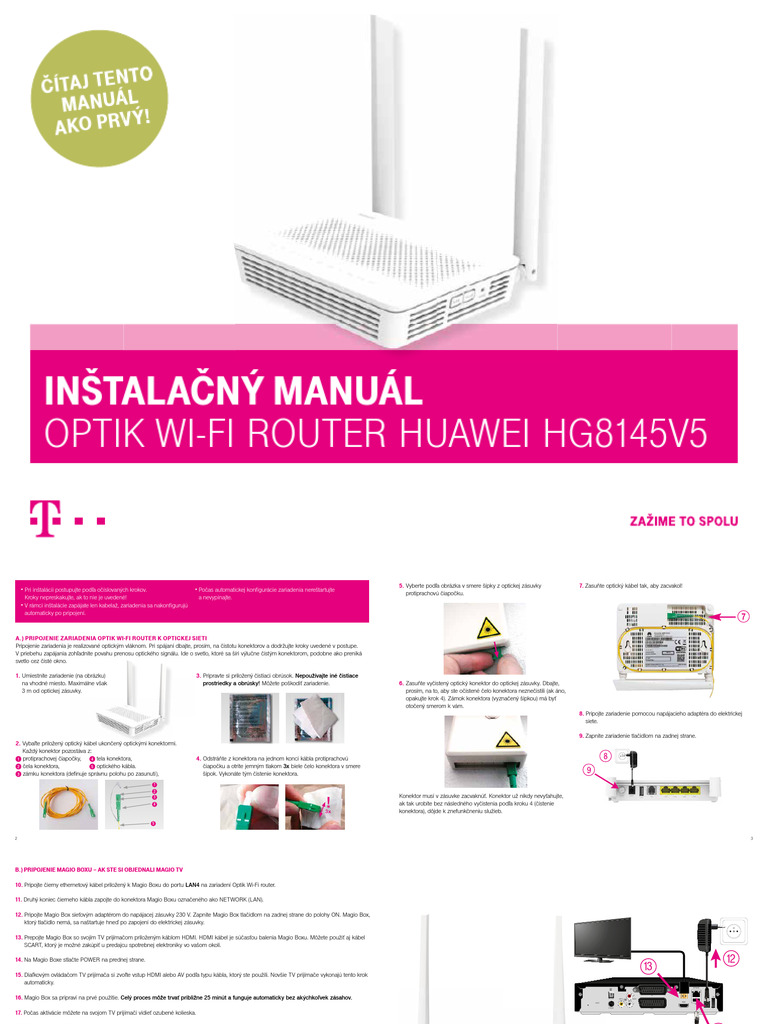 Manual - Huawei HG8145v5 06 - 20 | PDF