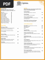 Menu - CHURCHS CHICKEN™ | PDF | Cooking, Food & Wine