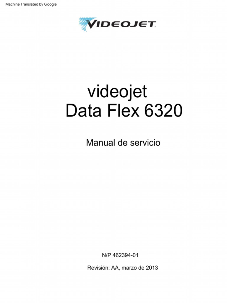 6320-Manual Videojet 6320 Atomàtica | PDF | Impresora (Computación) | Radio