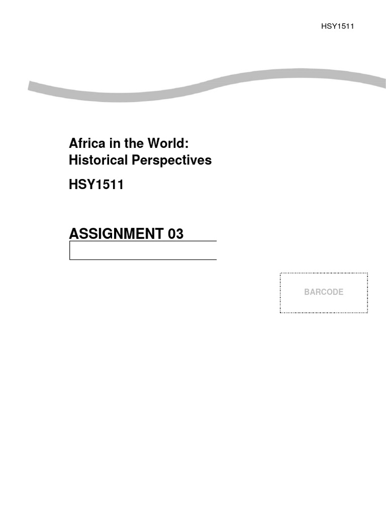Hsy 1511 Assignment 03 2024 | PDF | Paragraph | Plagiarism