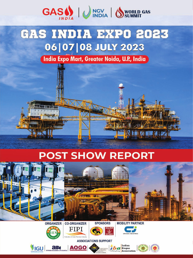 Gas India Post Show 2023 | PDF | Nature | Energy Industry