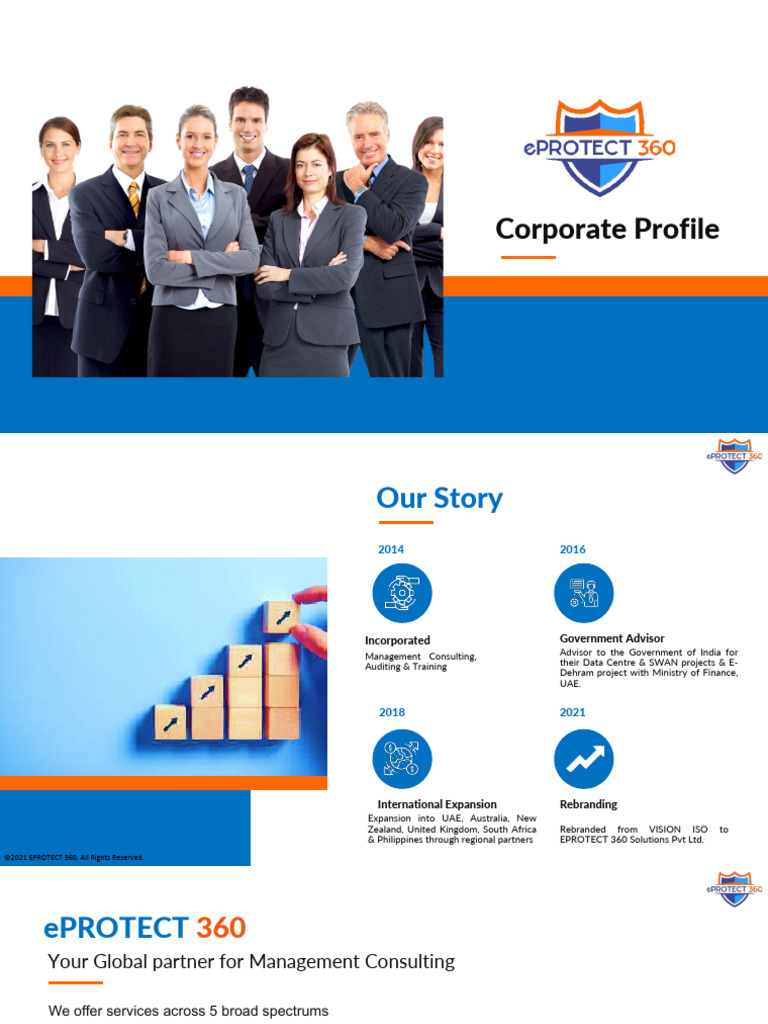 ePROTECT 360 - Corporate - Profile | PDF | Computer Security | Security