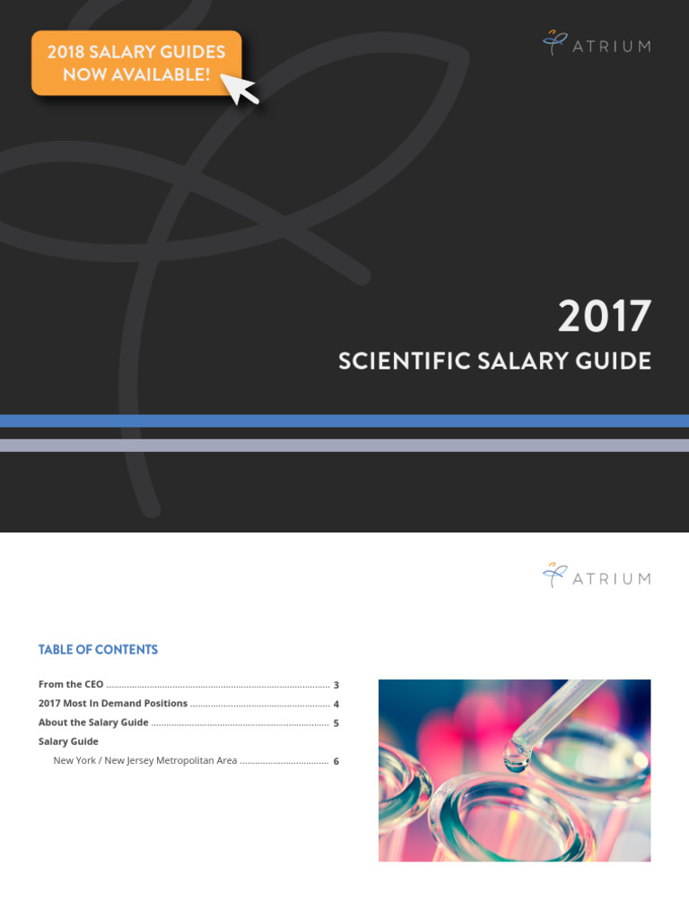 Scientific Salary Insights 2017 | PDF | Clinical Trial | Quality Assurance