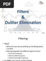 CMM Filters & Outliers Guide | PDF | Electronic Filter | Low Pass Filter