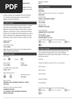 Name Declaration Form (Chennai Corporation) | PDF