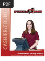 Cashier Training Manual Overview | PDF | Cheque | Receipt