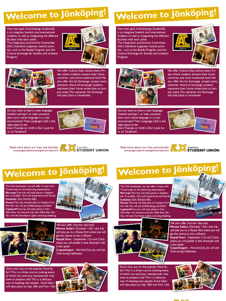 Student Union - Flyer Info - Fall 2019 | PDF | Linguistics