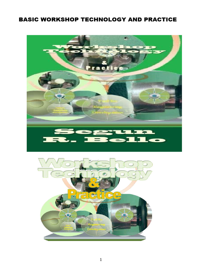 Basic Workshop Technology and Practice | PDF | Occupational Safety And ...