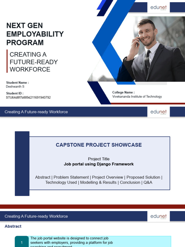 Deshwanth Edunet | PDF | Usability | Recruitment