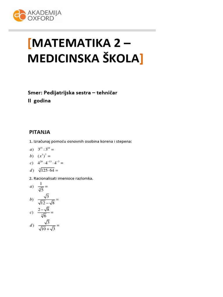 2 Matematika | PDF