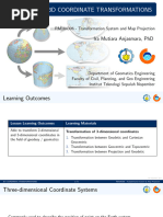 The Universal Transverse Mercator | PDF | Analytic Geometry | Navigation