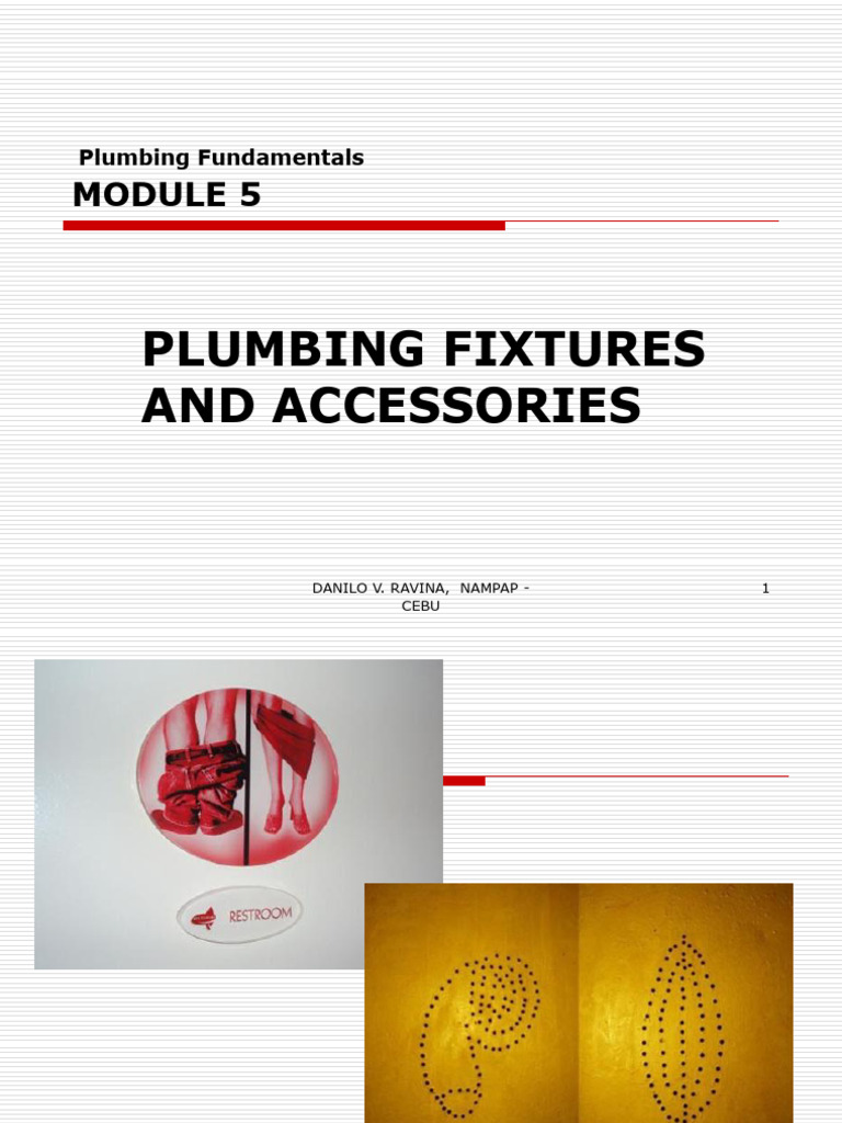 Plumbing Fixtures Overview and Types | PDF | Plumbing | Shower