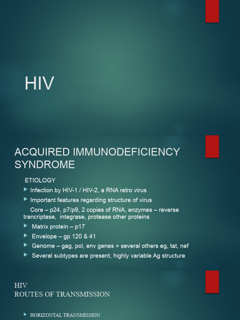 HIV | PDF | Hiv/Aids | Immune System