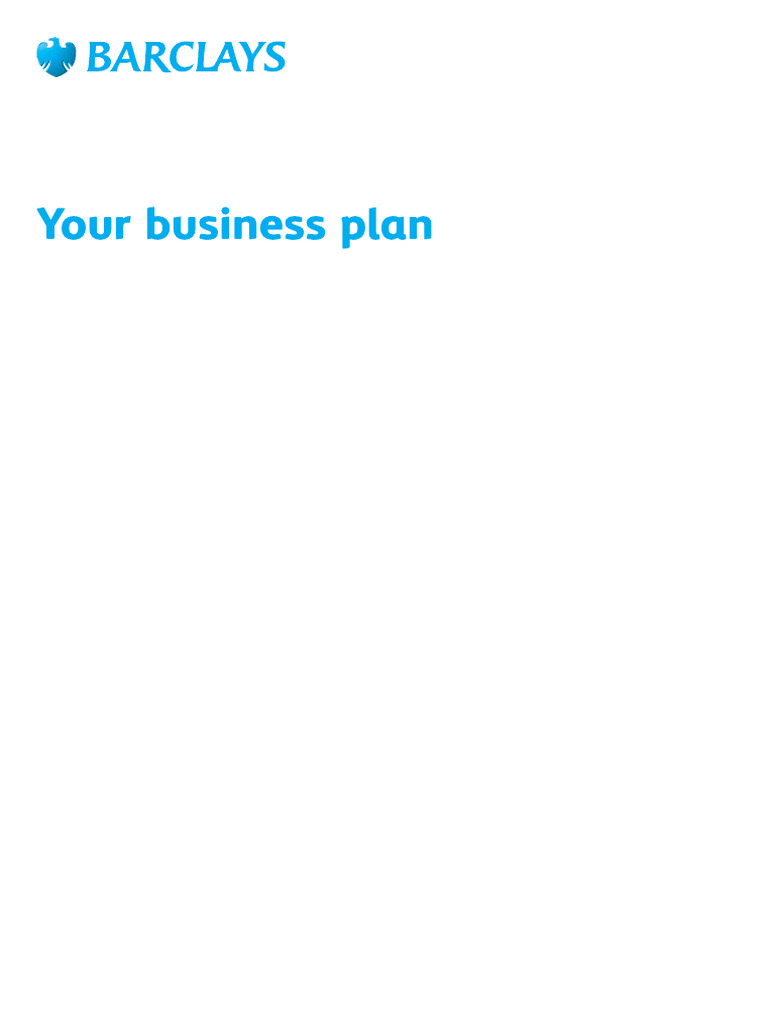Item 2 - Barclays Business Plan Guide | PDF