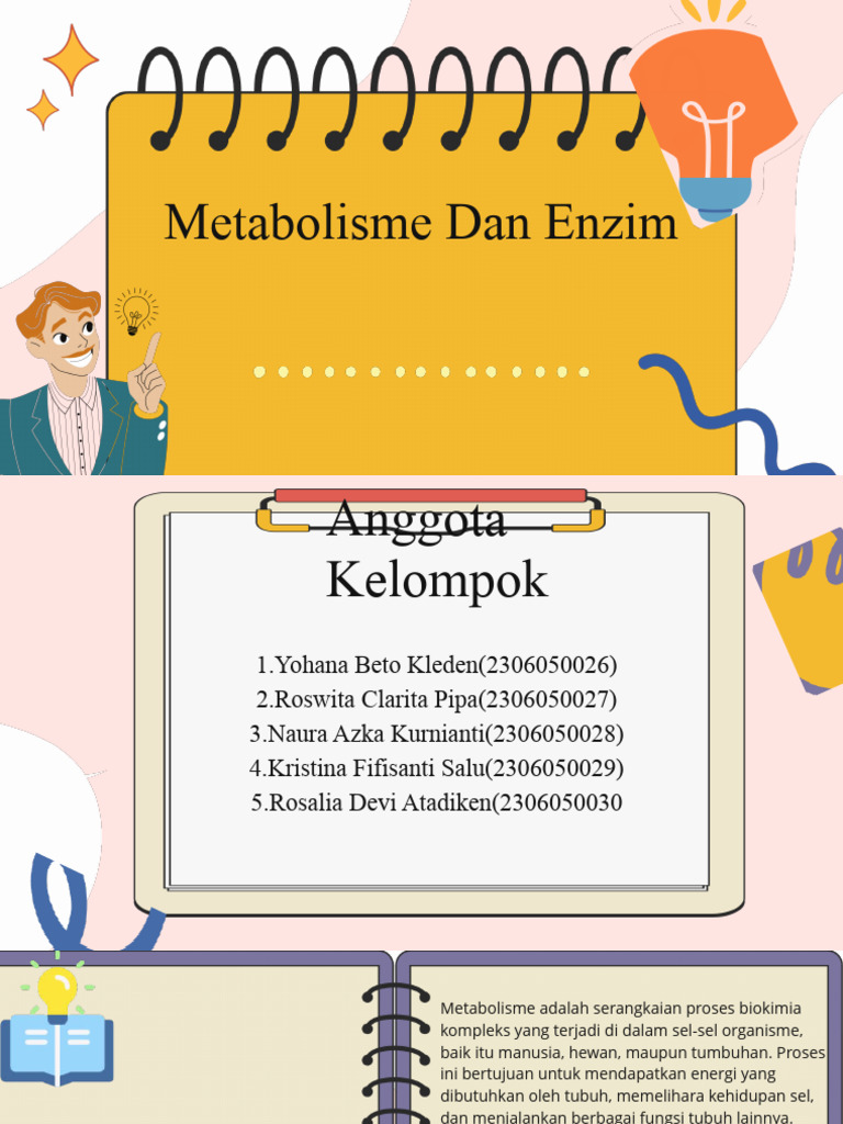 Metabolisme Dan Enzim | PDF