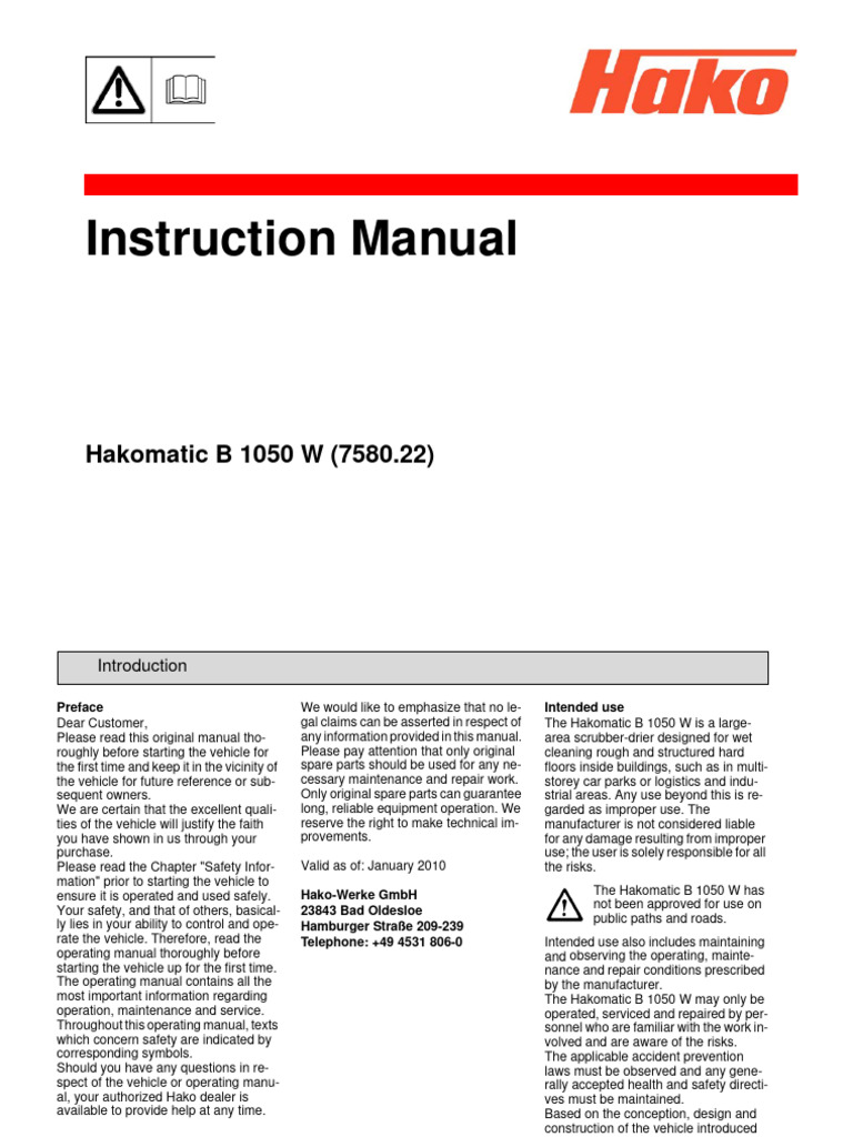 Hakomatic B 1050 W | PDF | Battery Charger | Safety