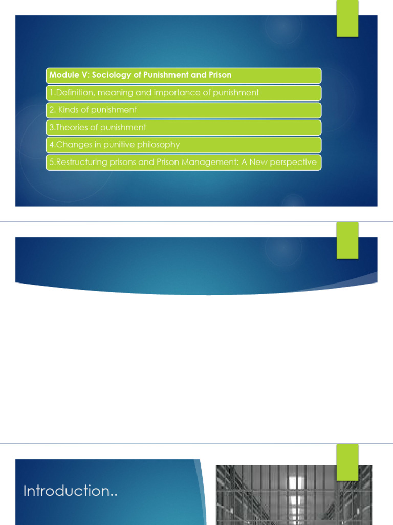 Module V | PDF | Punishments | Crimes