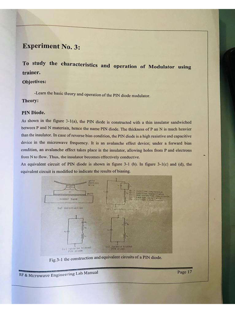 RF Lab 3 Manual | PDF
