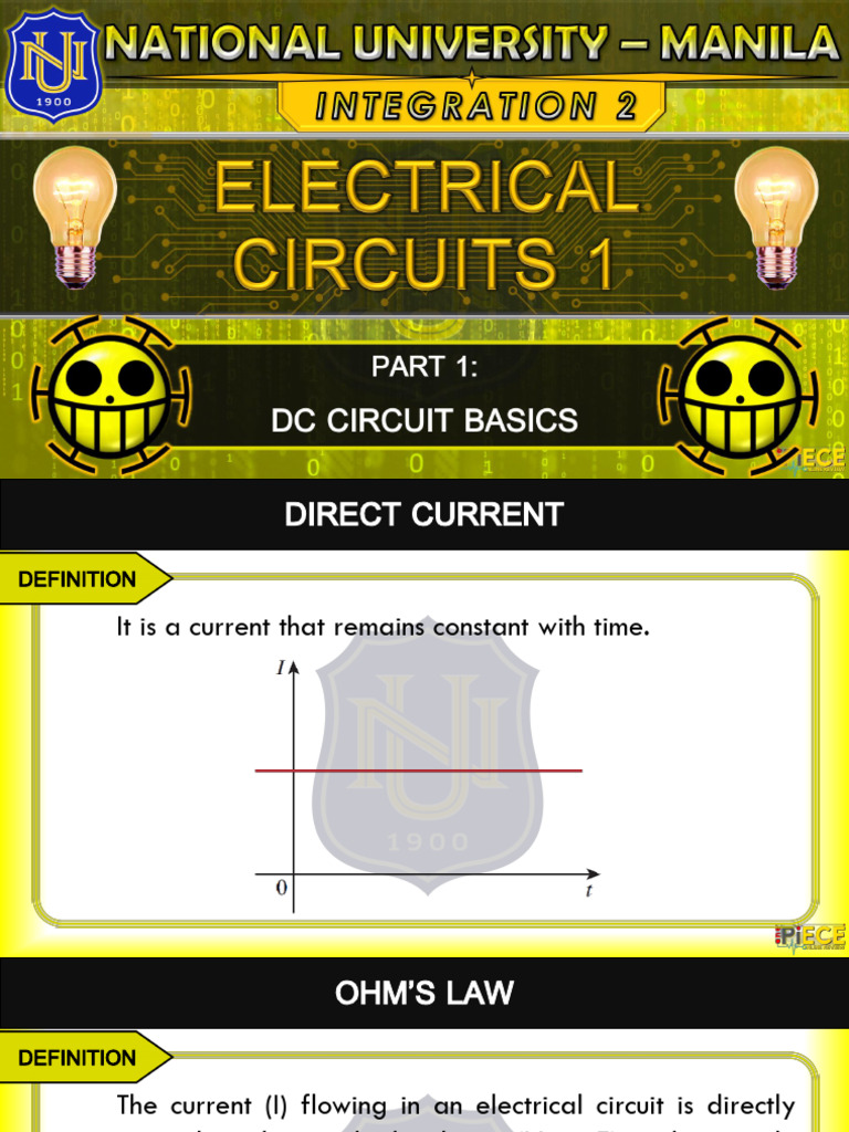 DC Circuit Basics and Formulas | PDF | Series And Parallel Circuits | Electrical Network