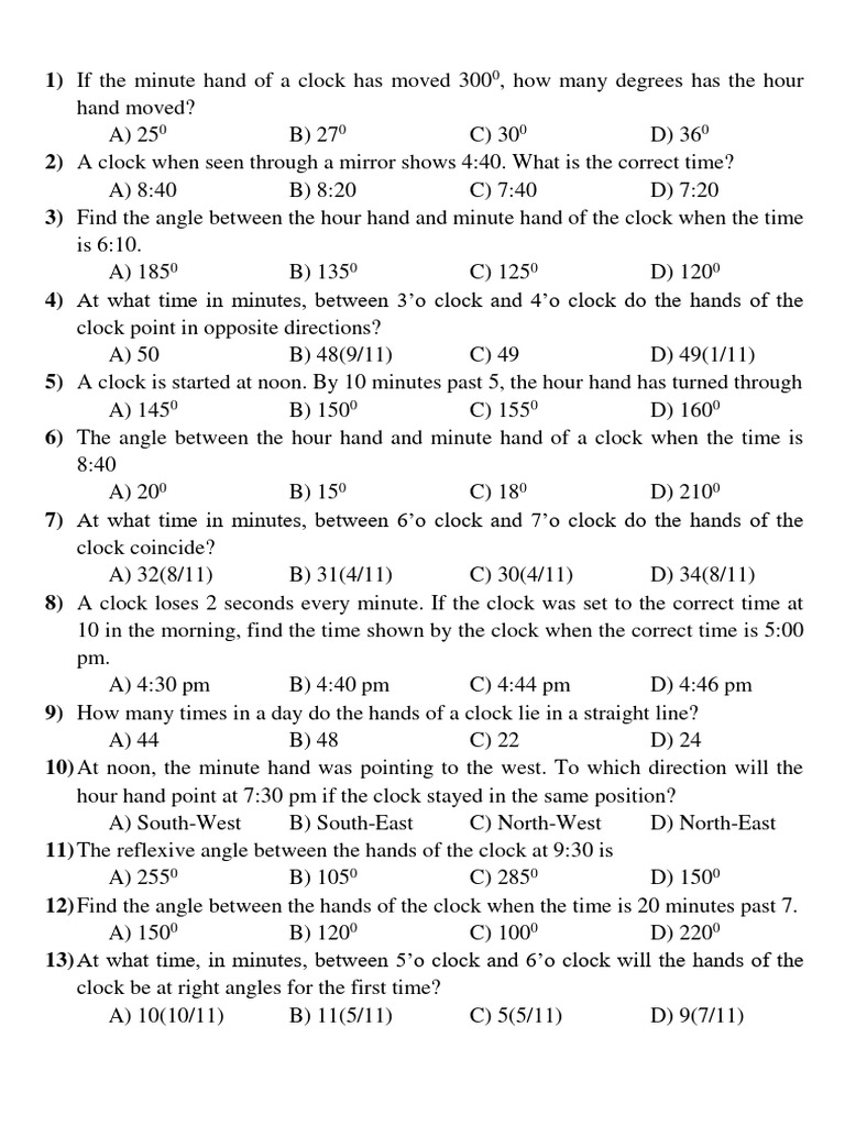Clocks and Calendars-1 | PDF