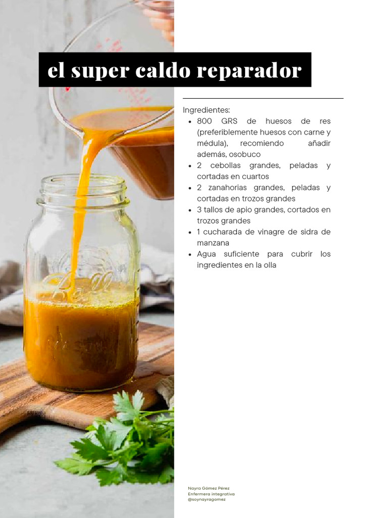 Cal Do Cola Geno | PDF | Caldo | Alimentos