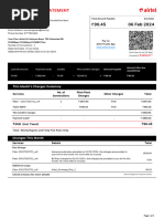 Jio Fiber Bill Invoice Sample | PDF