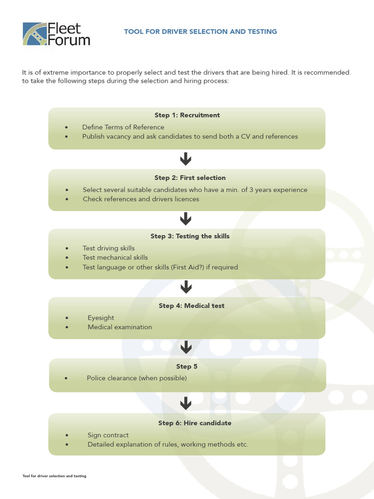 9.1 Tool driver selection and testing | PDF | Transport | Vehicles