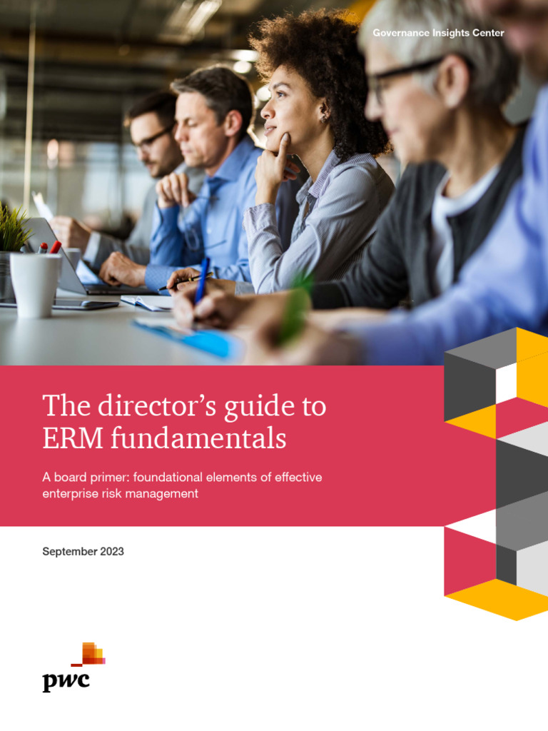 PWC - The Director's Guide To ERM Fundamentals | PDF | Risk Management ...