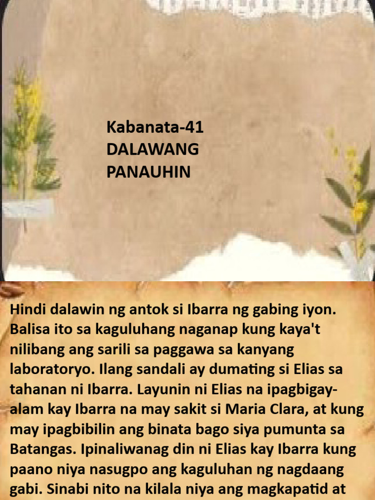 Kabanata-41-WPS Office | PDF