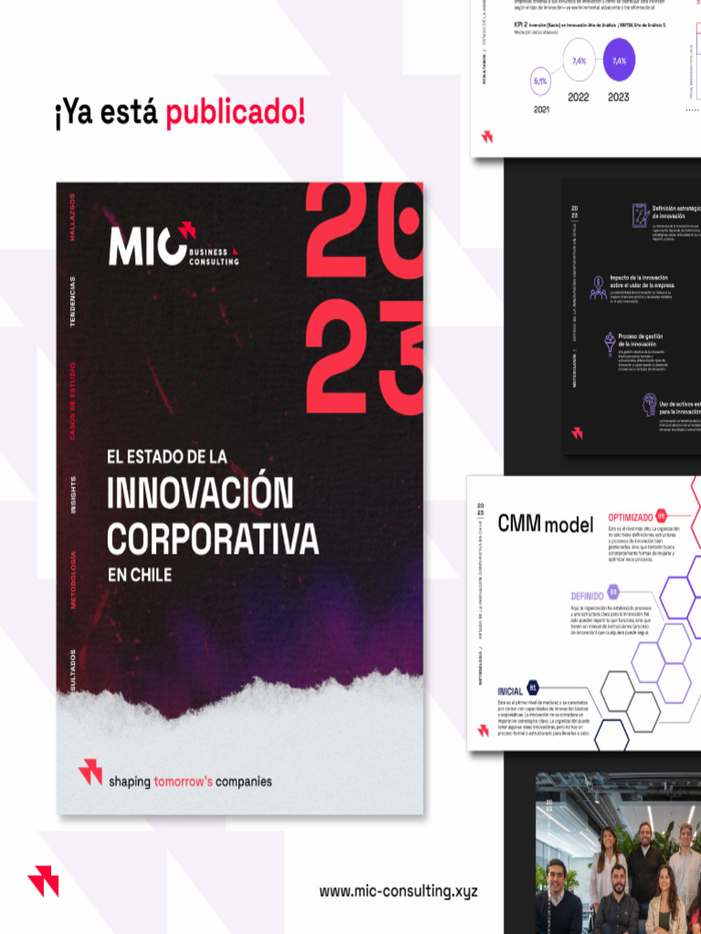 Estado de La Innovaci N Corporativa en Chile 2023 1701983324 | PDF