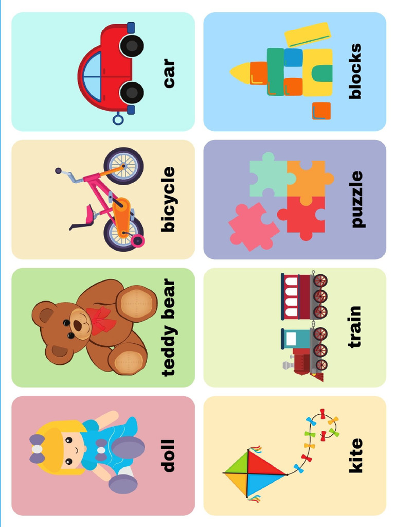 toys-flashcards-with-words-view-online-or-free-pdf-download-15-16 | PDF