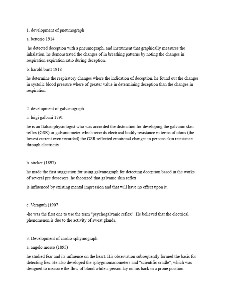 Forensic 5 | Download Free PDF | Breathing | Polygraph
