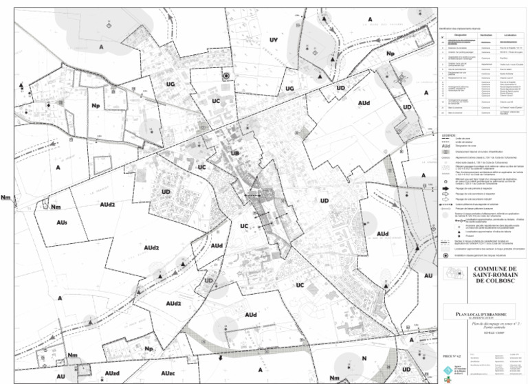 Plan de Zonage Des Zones Urbaines - Compressed | PDF