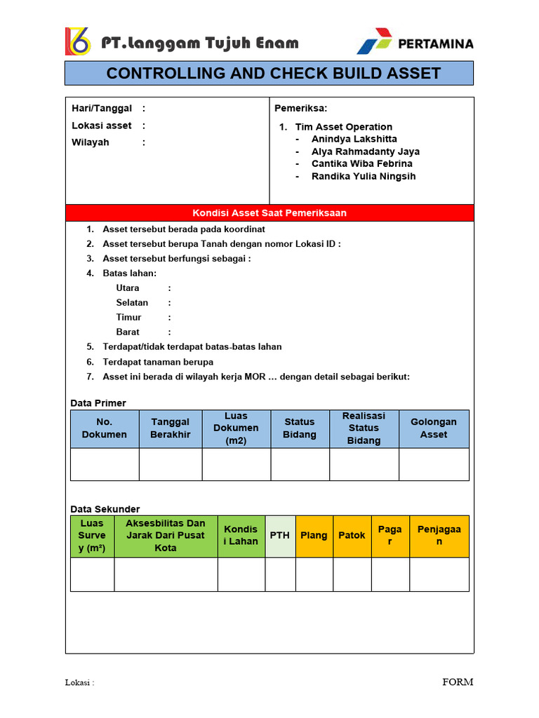 Form Tanah | PDF